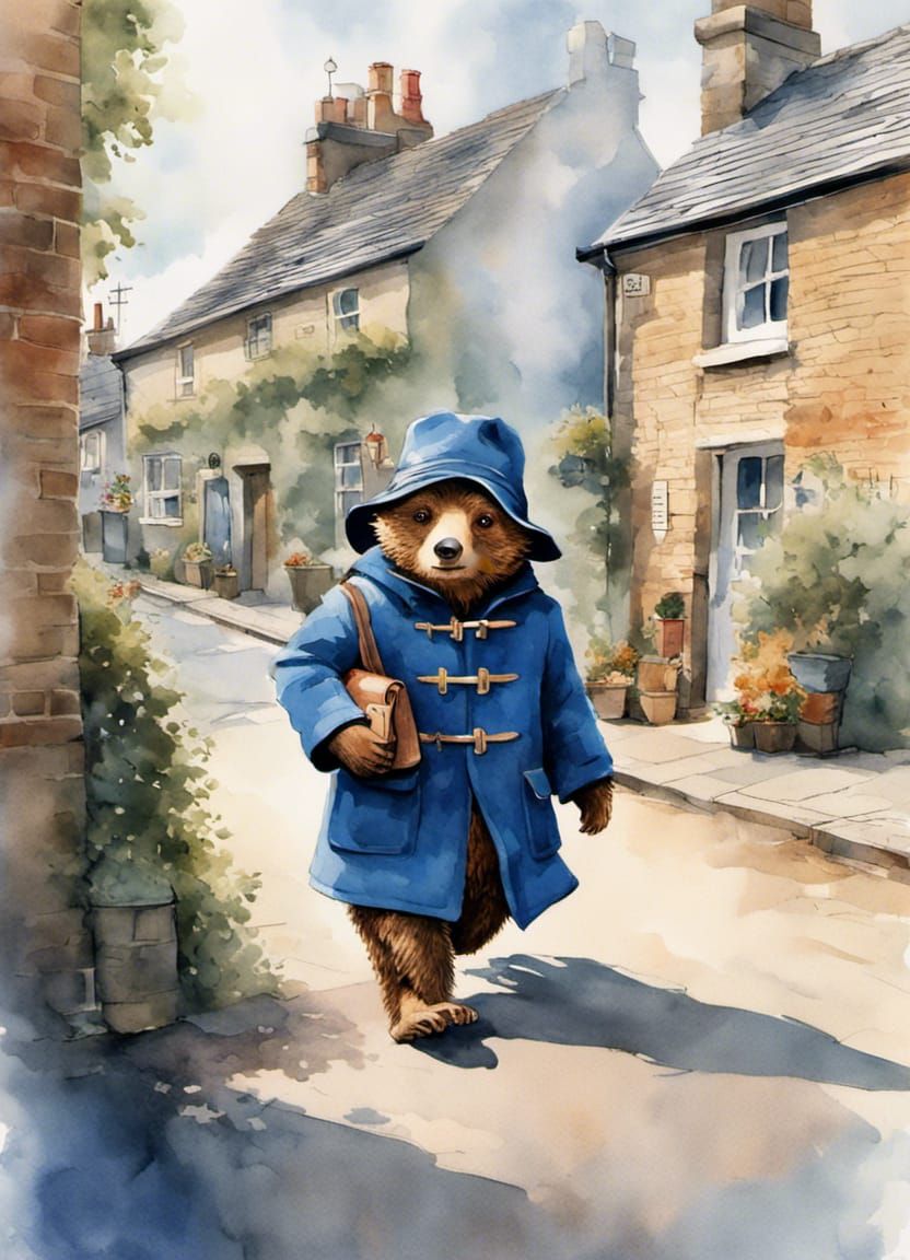 paddington the bear - AI Generated Artwork - NightCafe Creator
