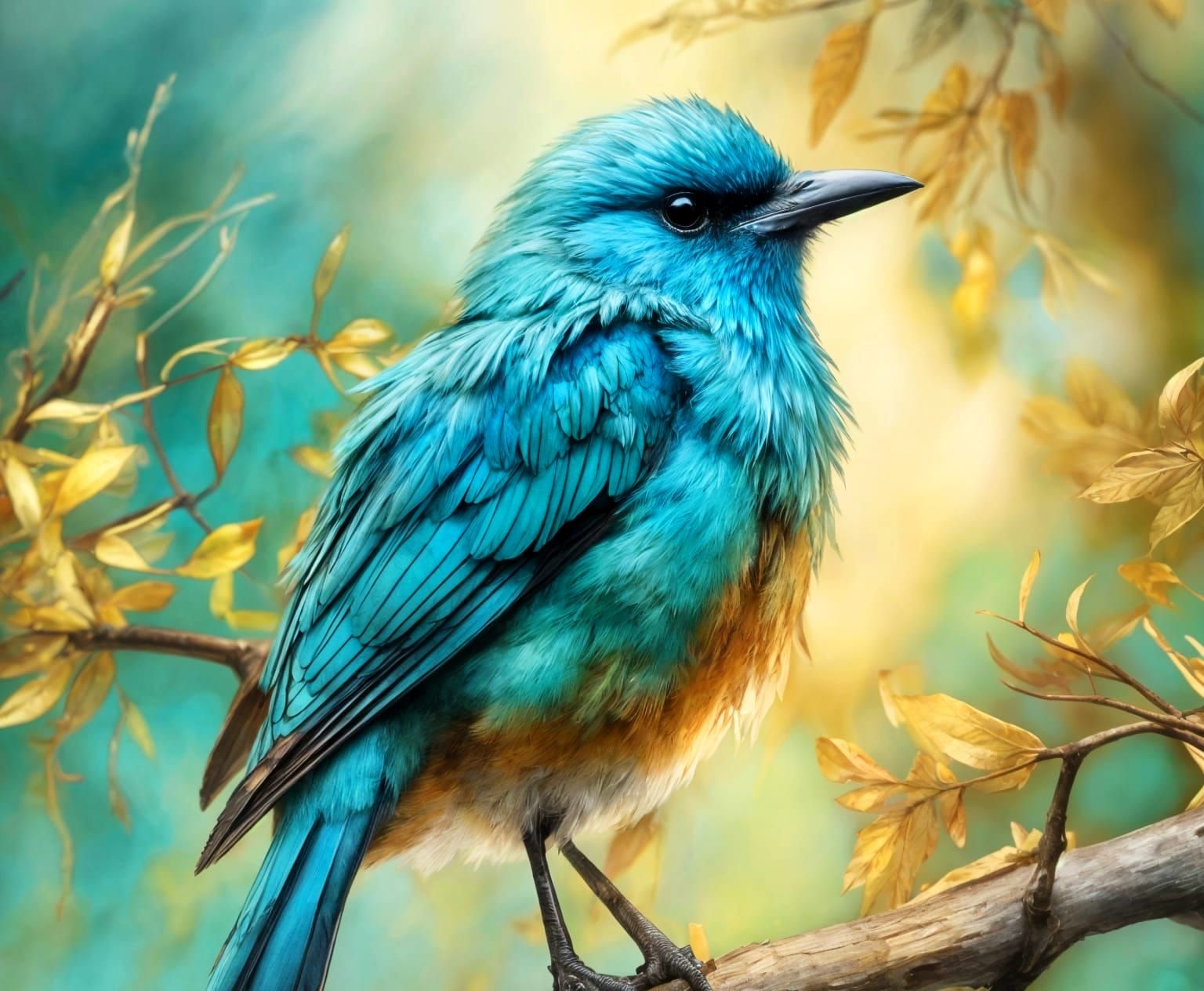 Turquoise Bird Draft #1 - Turquoise Bird Draft #1
