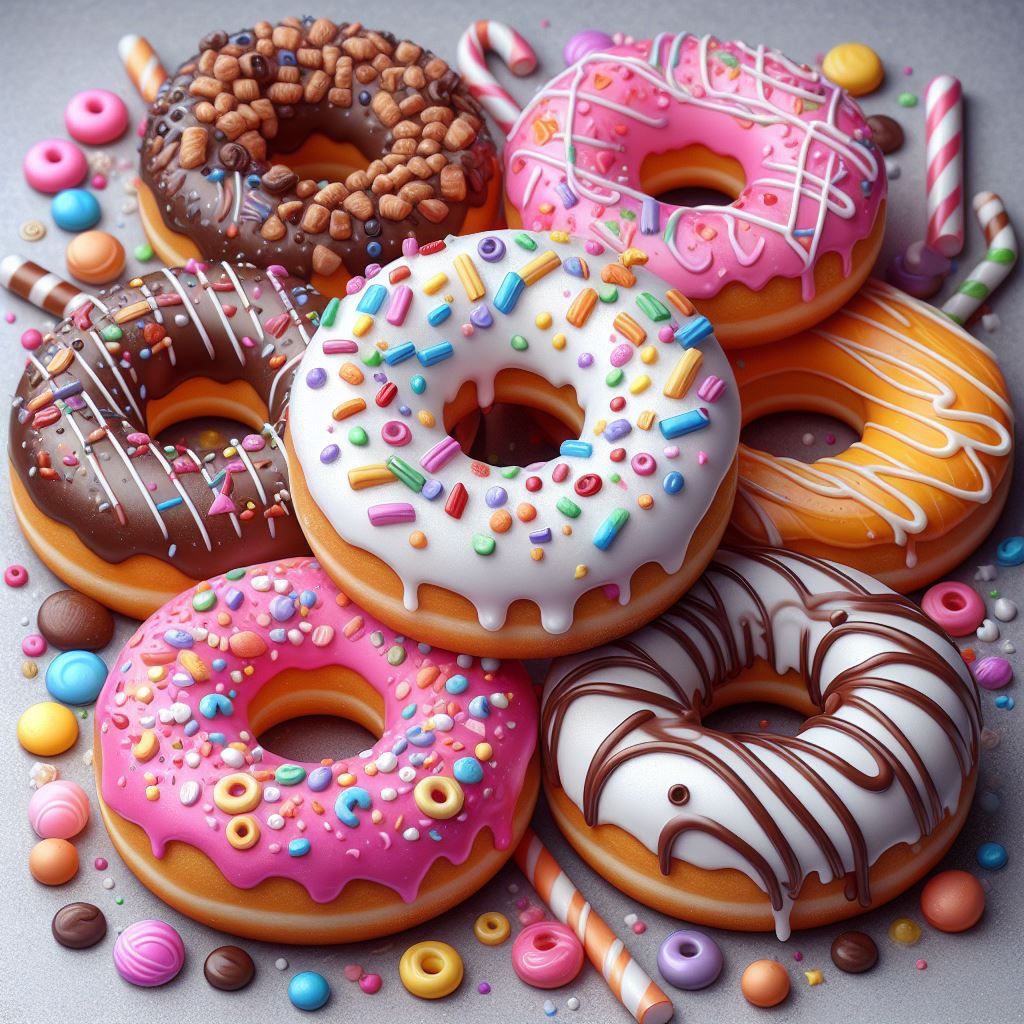 Donuts - AI Generated Artwork - NightCafe Creator