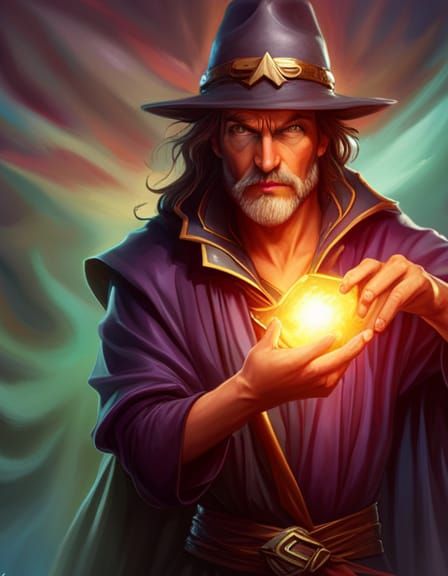 A Wizarding Warlock - AI Generated Artwork - NightCafe Creator