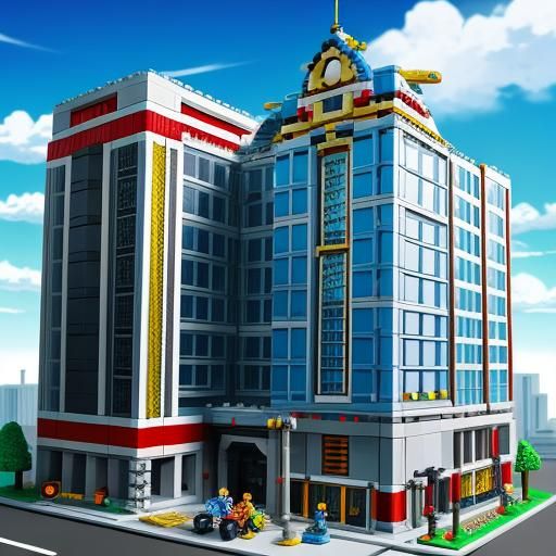 Lego building sets - AI Generated Artwork - NightCafe Creator
