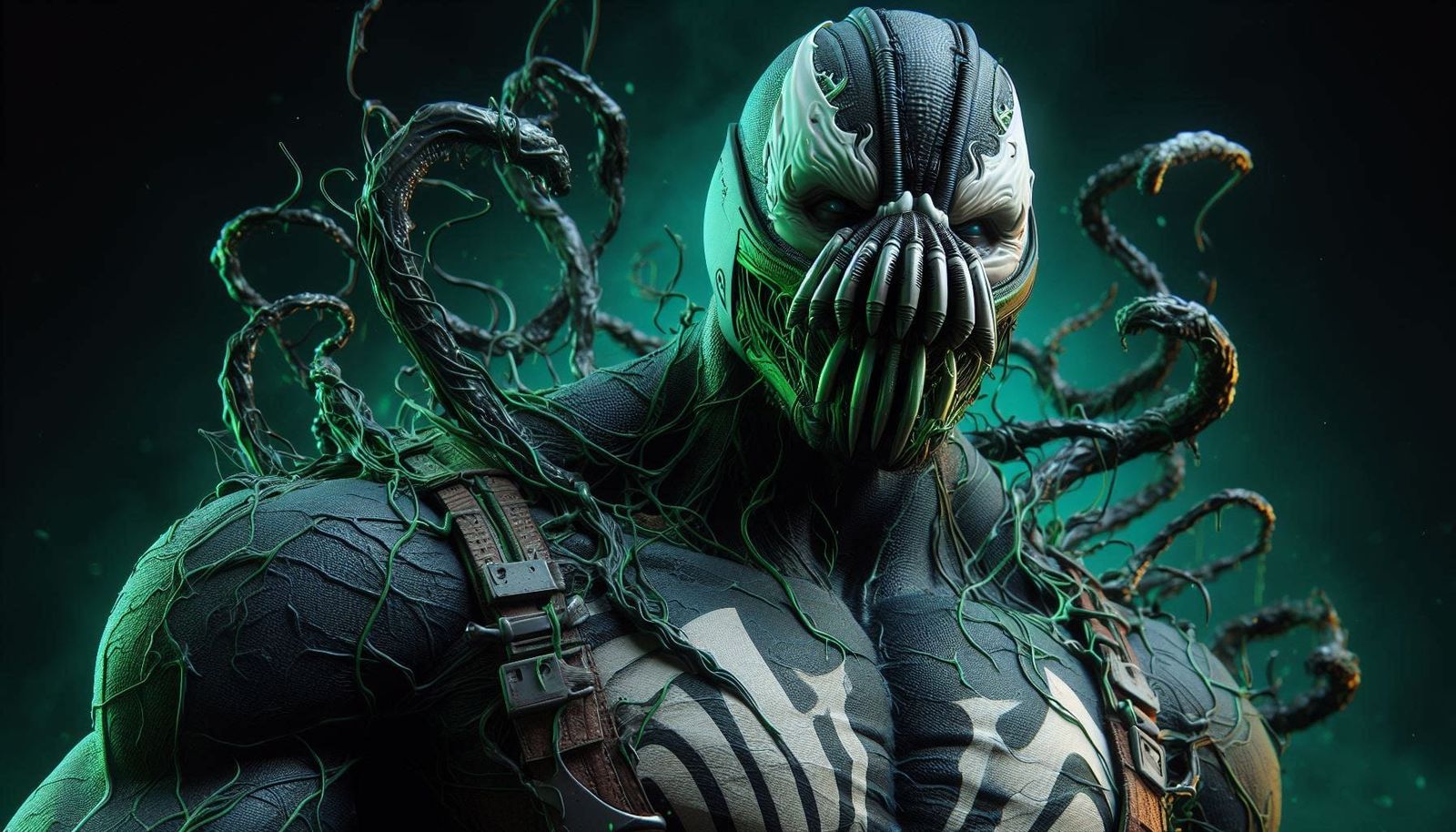 Venomized Bane - AI Generated Artwork - NightCafe Creator