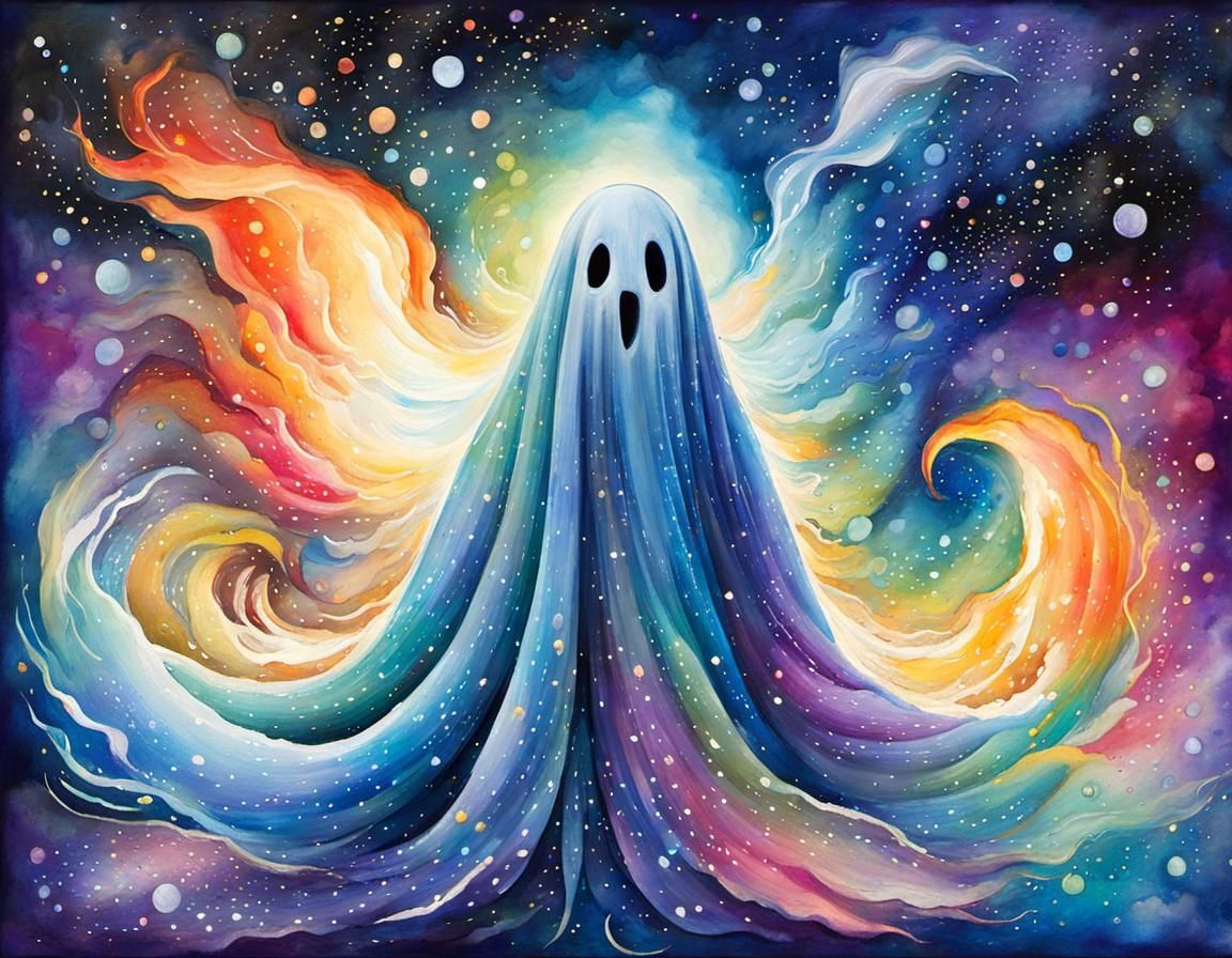 sparks of life: center forward facing: close view: volumetric spectral ...