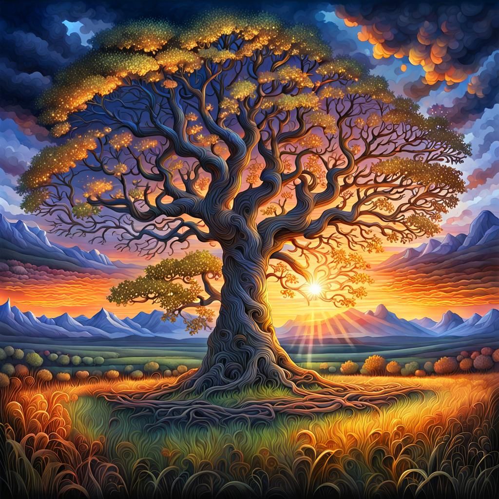 Tree - AI Generated Artwork - NightCafe Creator