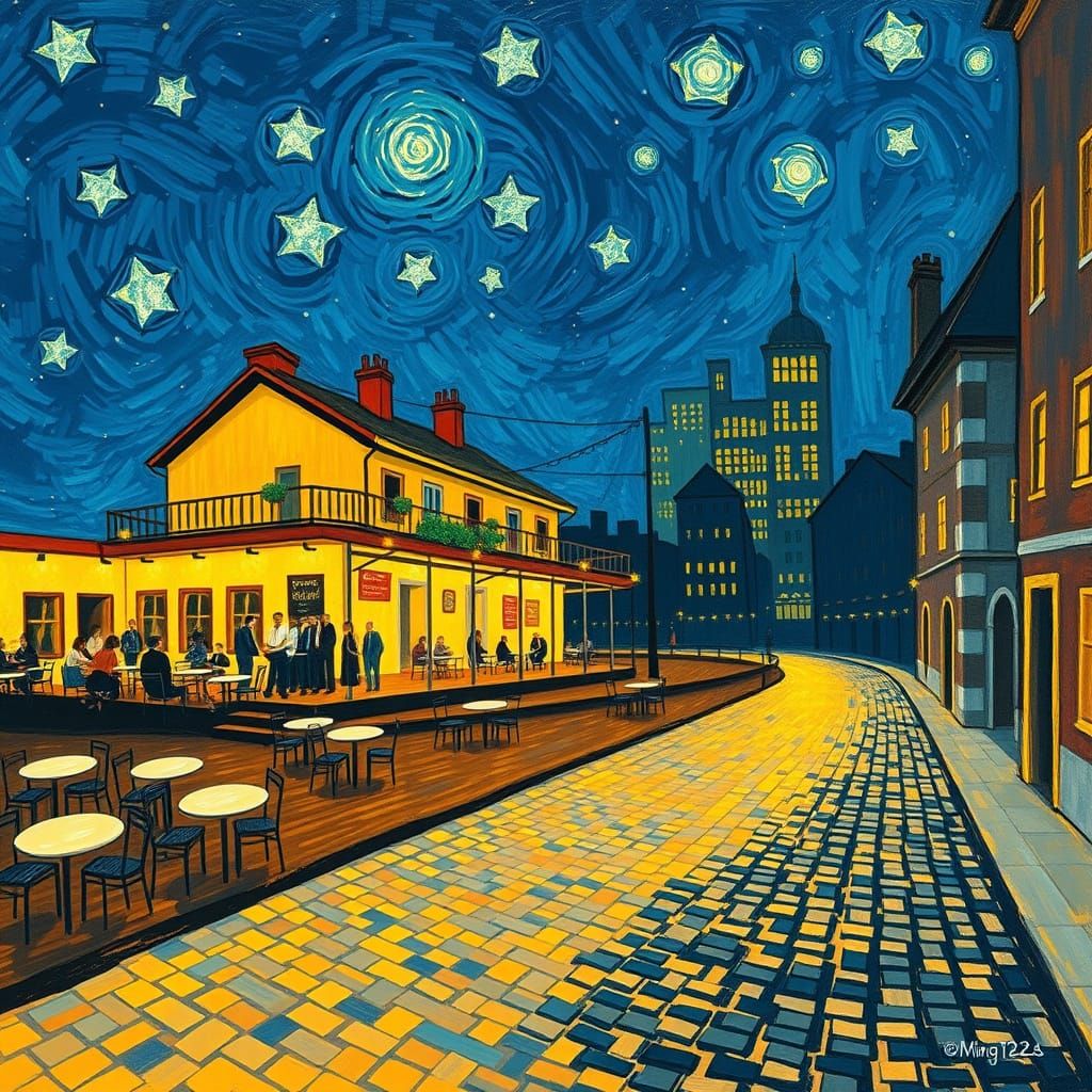 Join the competition to try regenerate a masterpiece with only a prompt ...