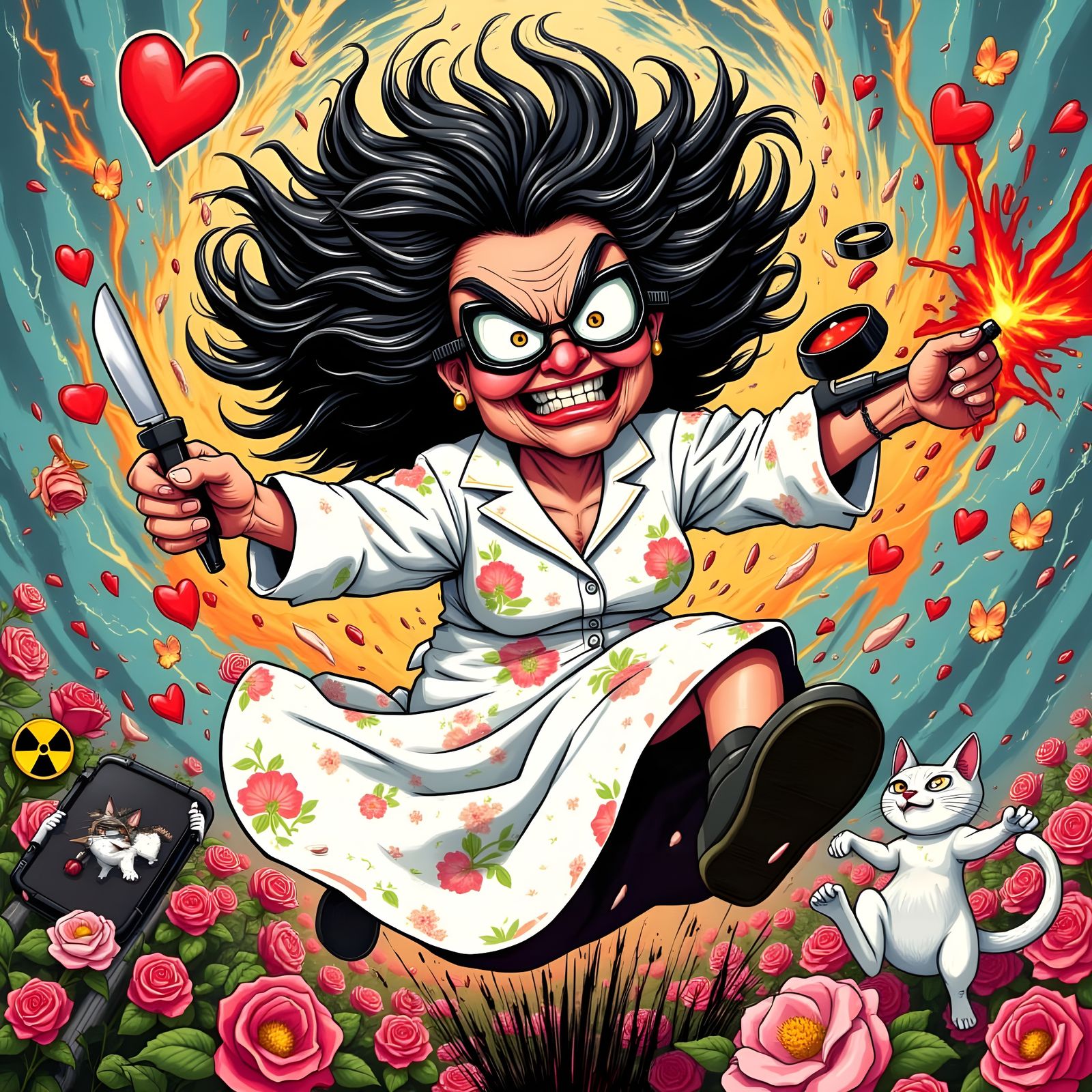 Angry Meemaw Meets Hobo-Stew 3 🧇🥓🥚👩🏻‍🦳😏🐱☢☣😲💖