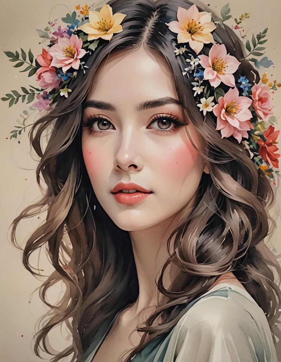 Create for me the most beautiful woman To cheer me up - AI Generated ...