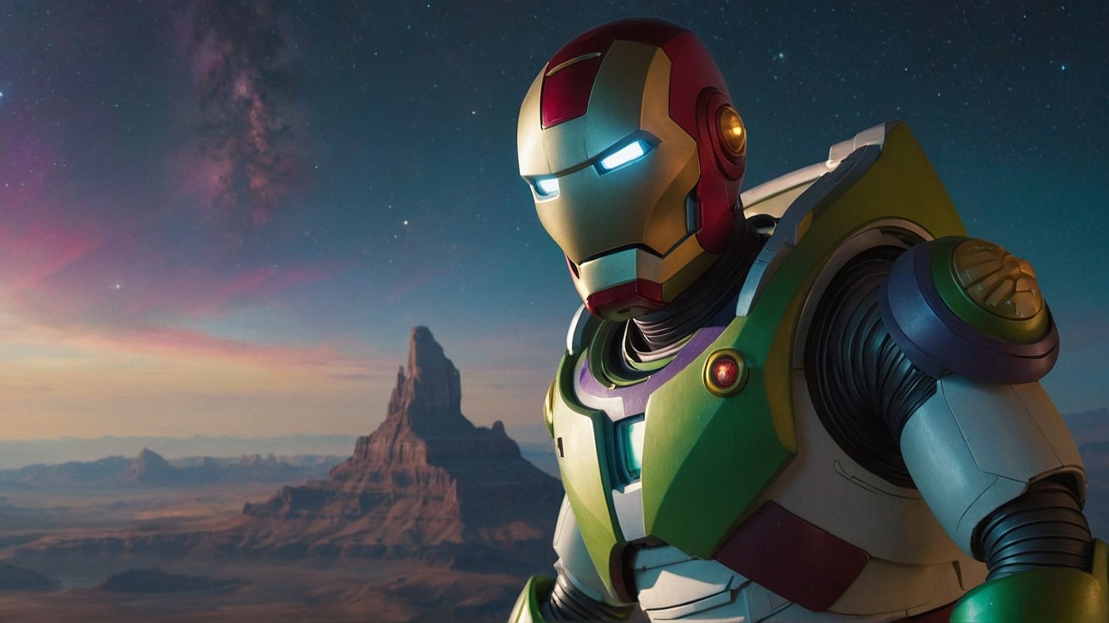 Is Buzz lightyear, but it's Iron-Man - AI Generated Artwork - NightCafe ...