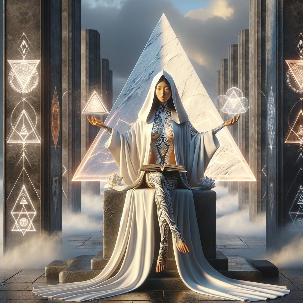Tarot, The High Priestess, II - AI Generated Artwork - NightCafe Creator