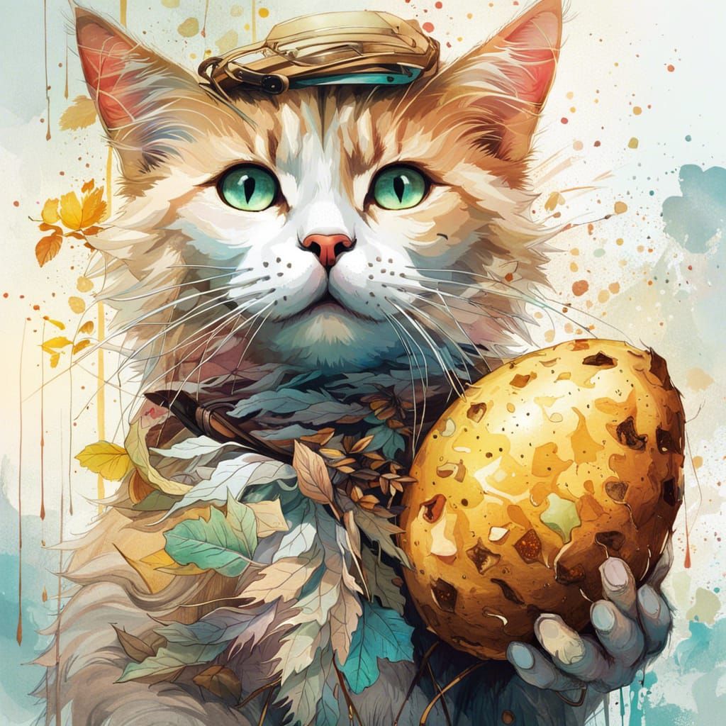 Potato god - AI Generated Artwork - NightCafe Creator