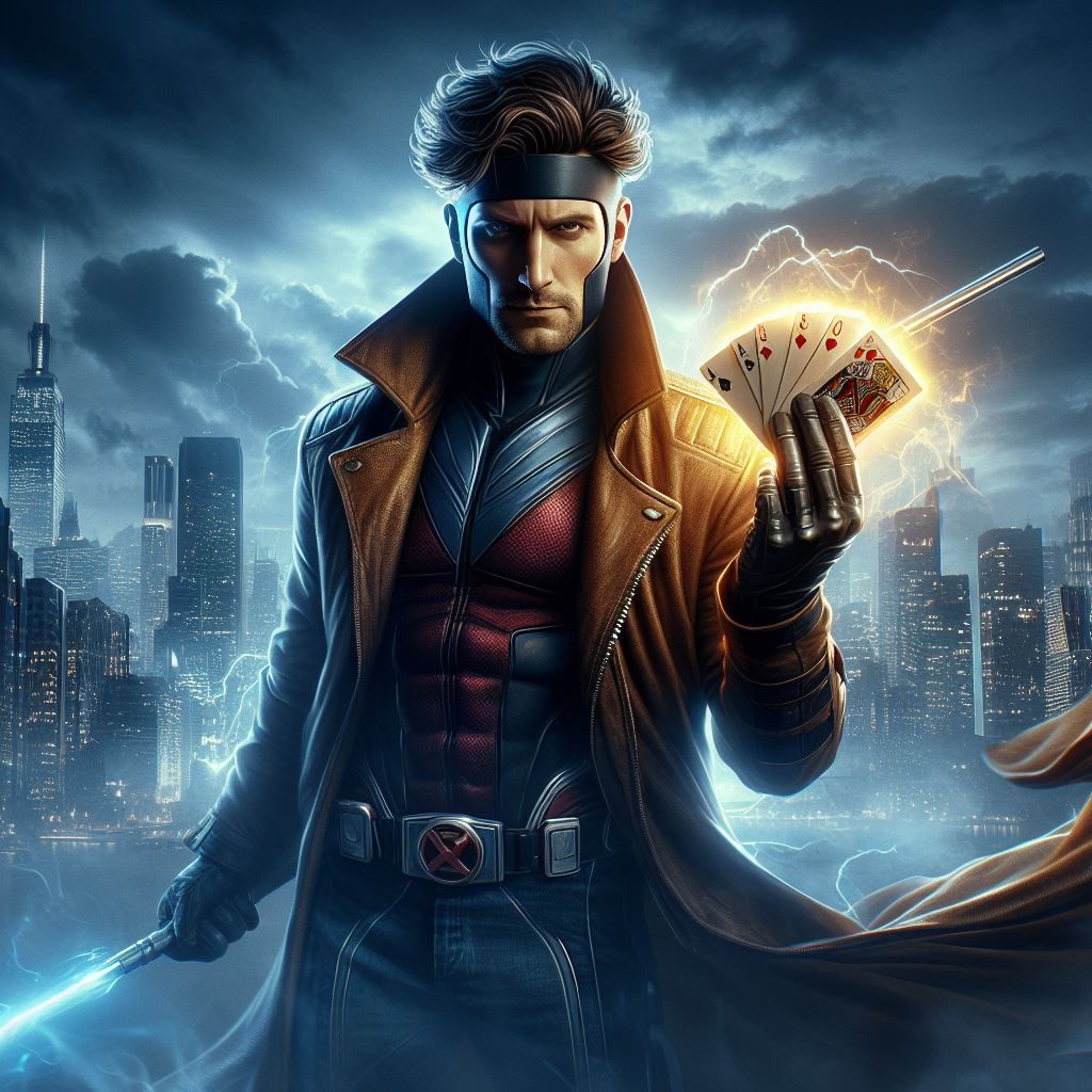 X-Men Gambit - AI Generated Artwork - NightCafe Creator