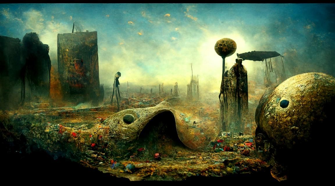 Galactic godfather of life an alien civilization, odilon redon ...