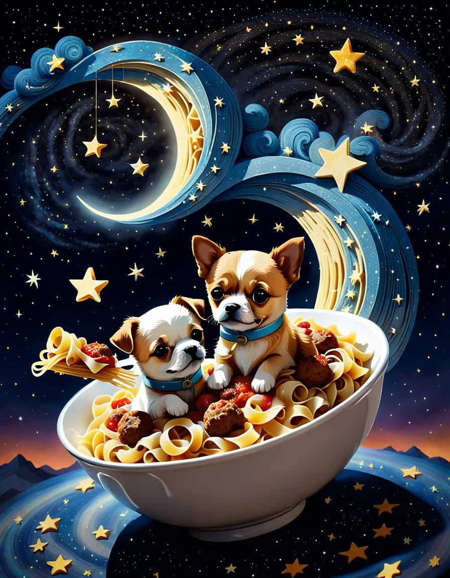 Pasta night - AI Generated Artwork - NightCafe Creator