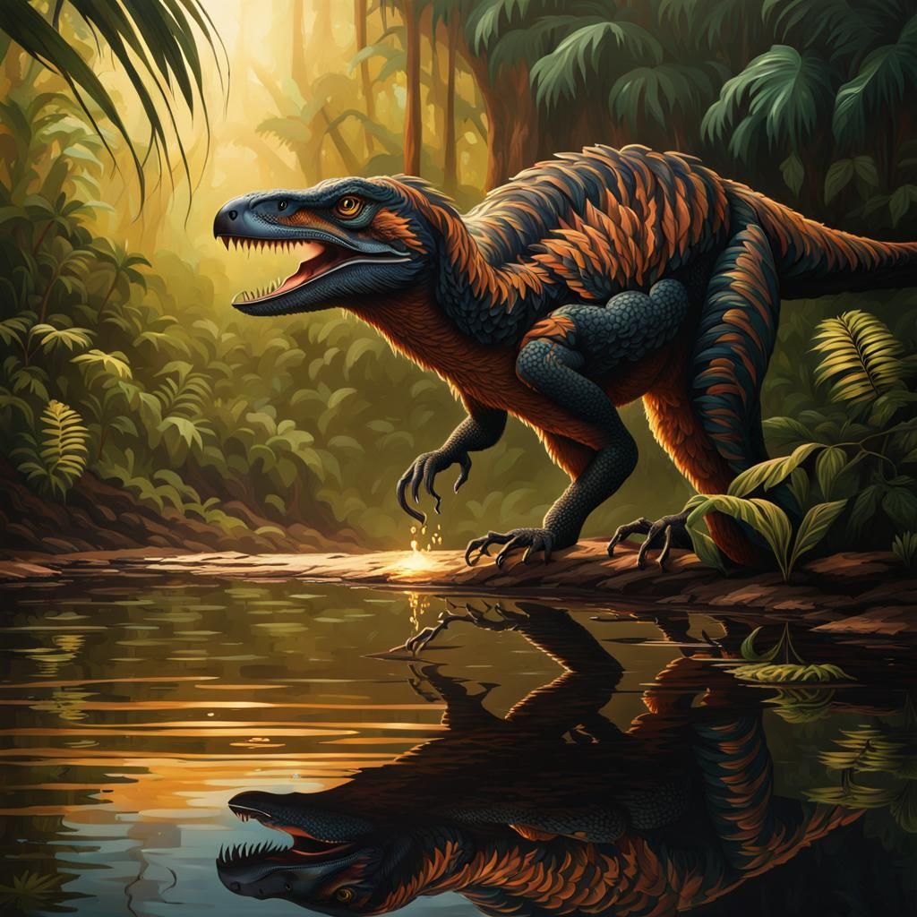Raptor - AI Generated Artwork - NightCafe Creator