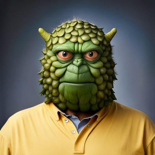 Pickle man - AI Generated Artwork - NightCafe Creator