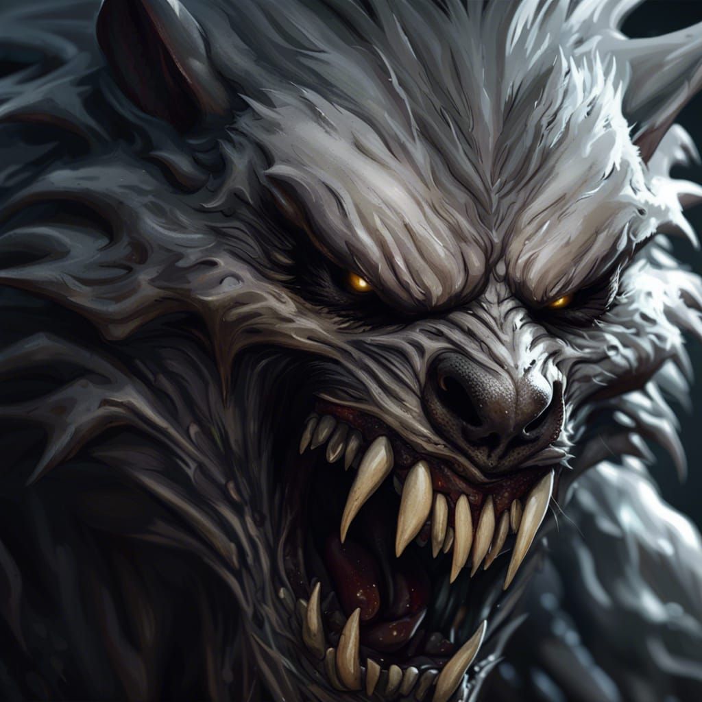 Werewolf - AI Generated Artwork - NightCafe Creator