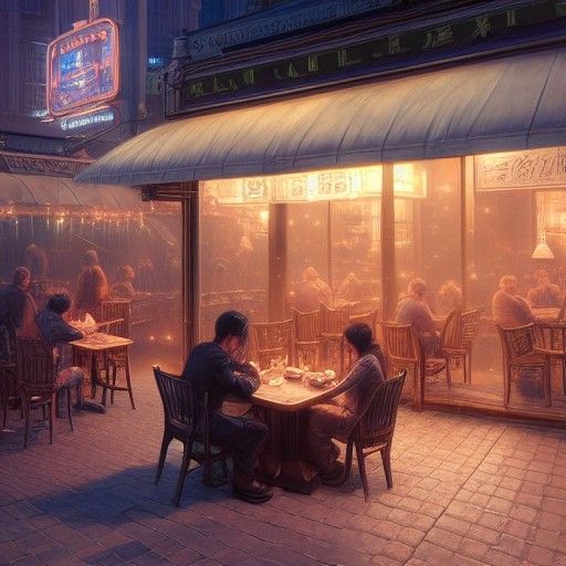 The Night Cafe - AI Generated Artwork - NightCafe Creator