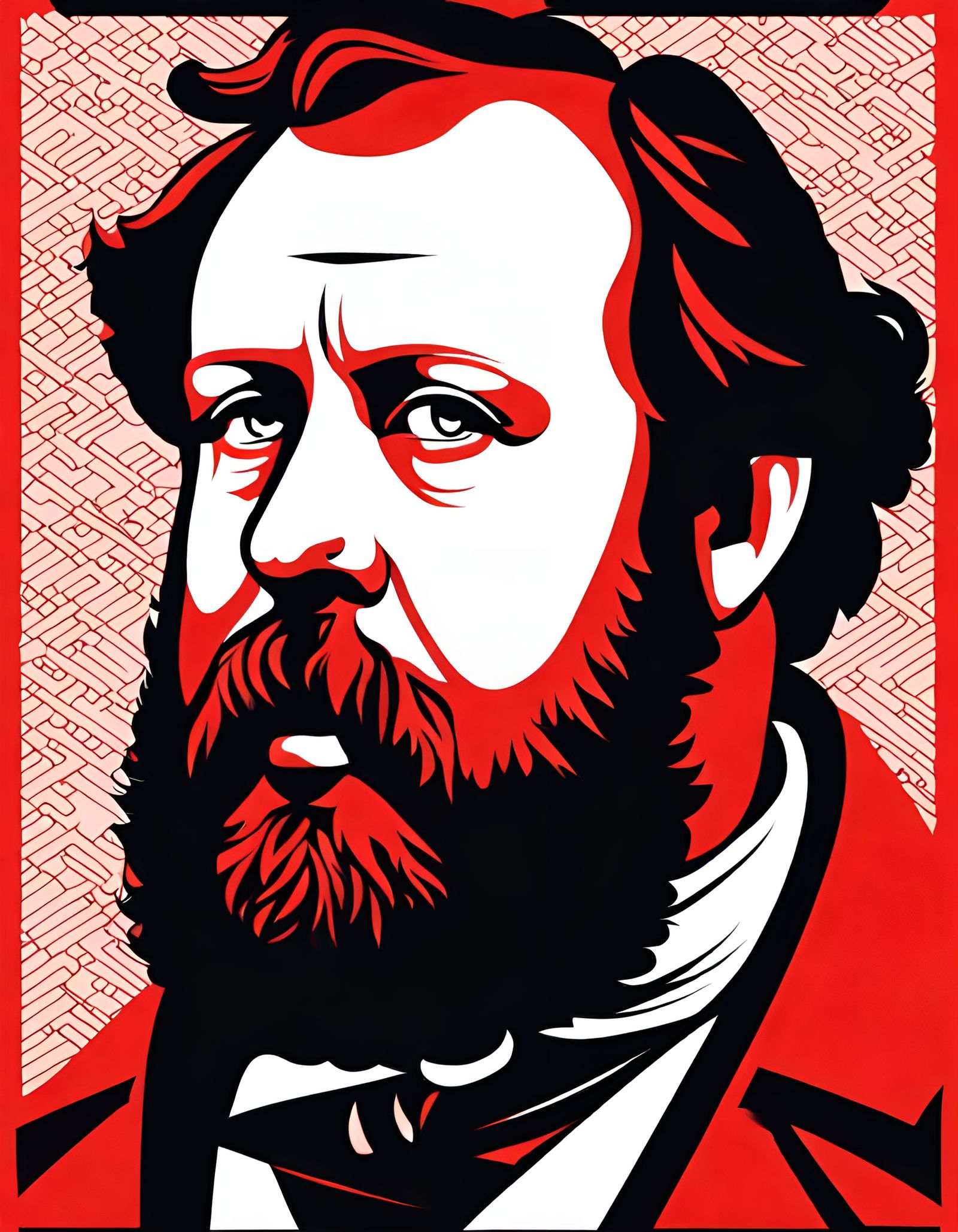 Pierre-Joseph Proudhon - AI Generated Artwork - NightCafe Creator