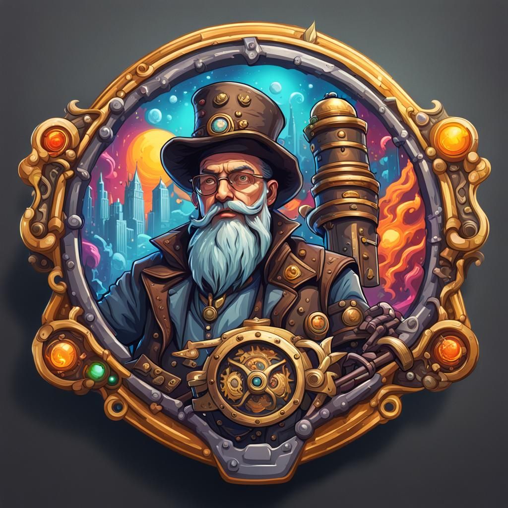 AI art prompt Wizard: Badge IV - AI Generated Artwork - NightCafe Creator