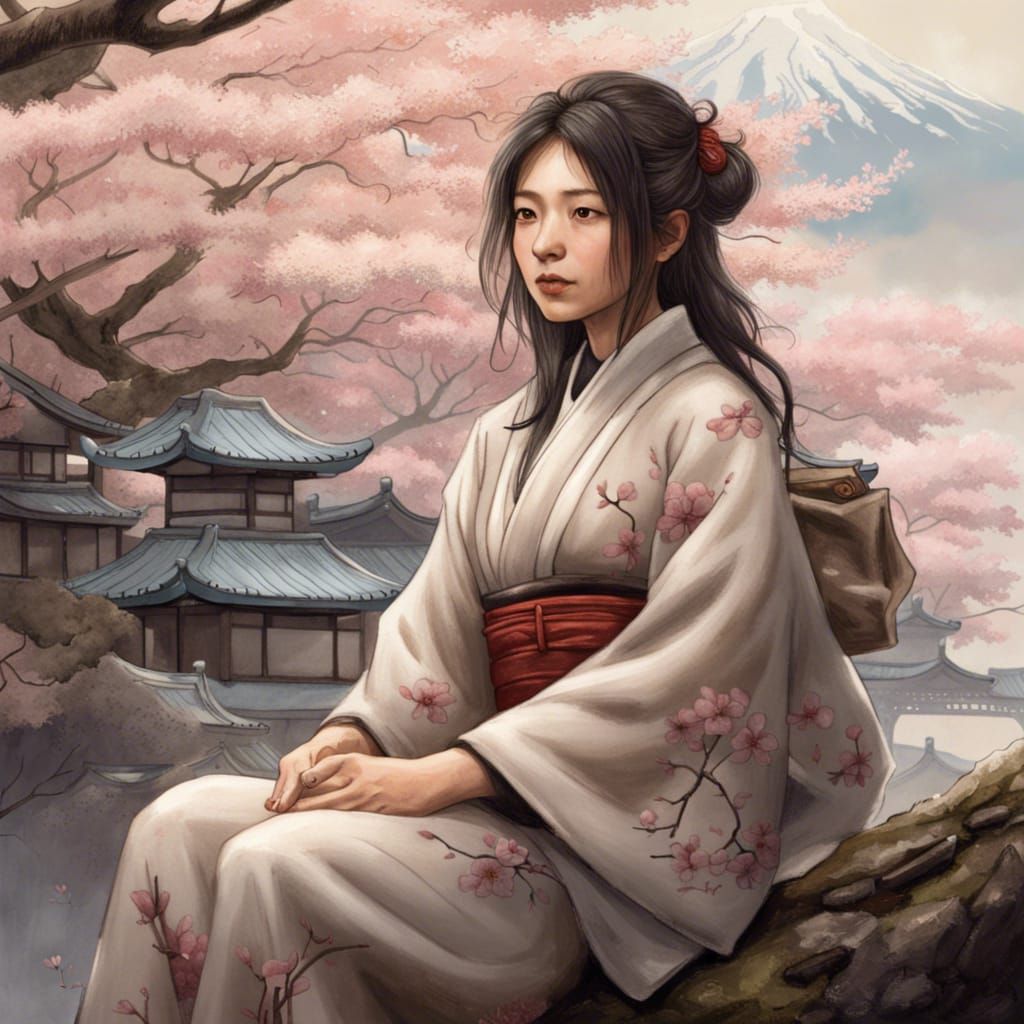 Spirit of Japan v7 - AI Generated Artwork - NightCafe Creator