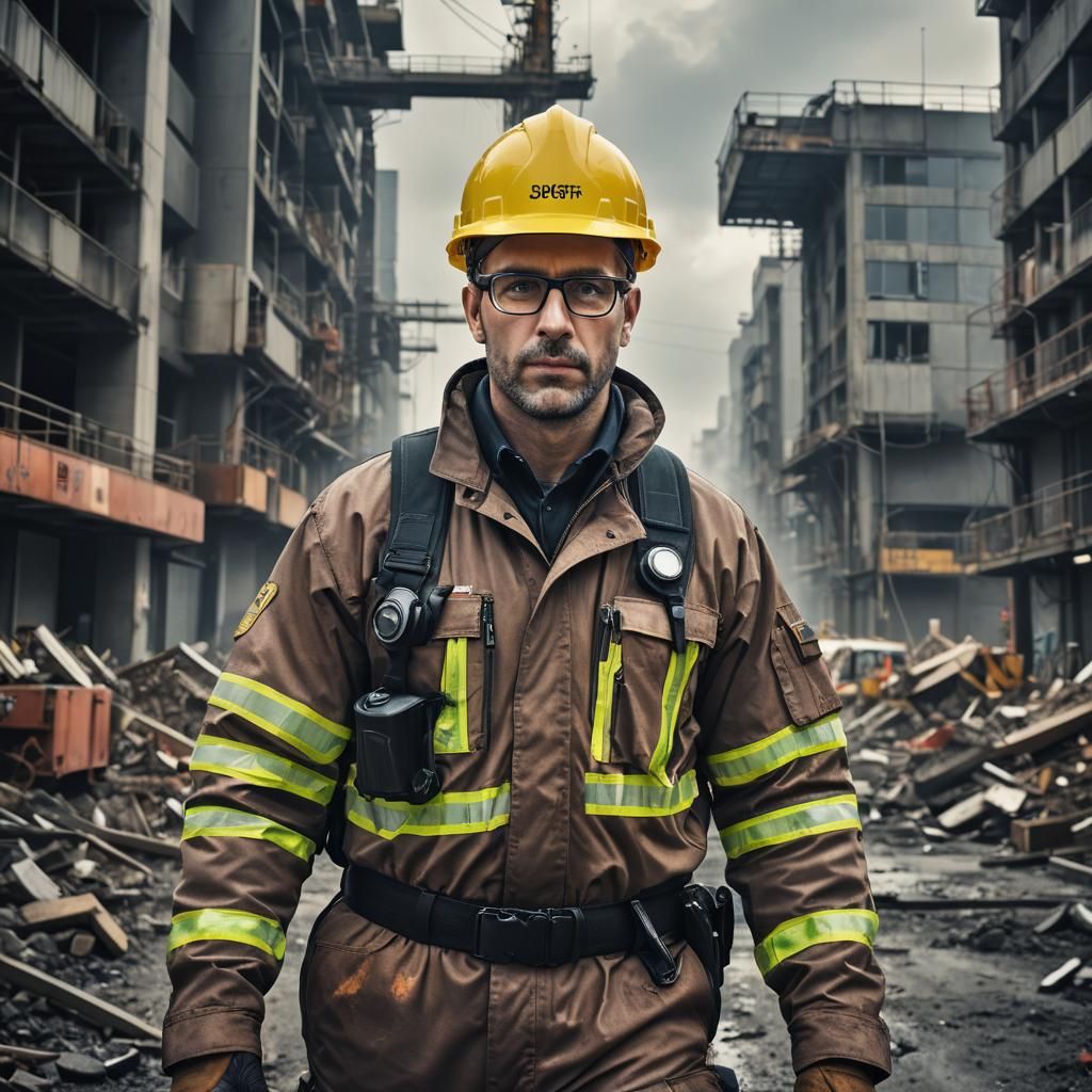 "Health & Safety Officer" - AI Generated Artwork - NightCafe Creator