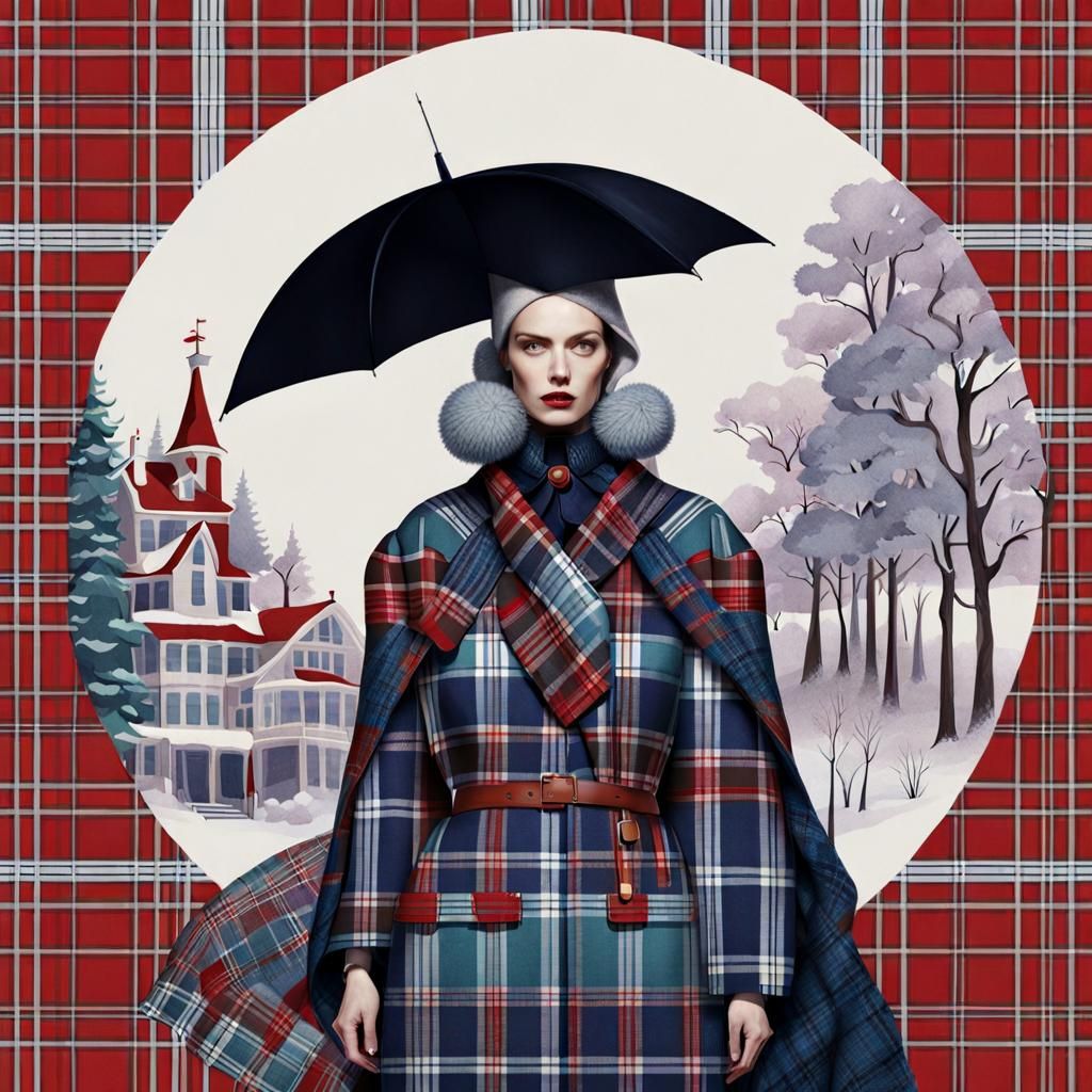 plaid pattern - AI Generated Artwork - NightCafe Creator