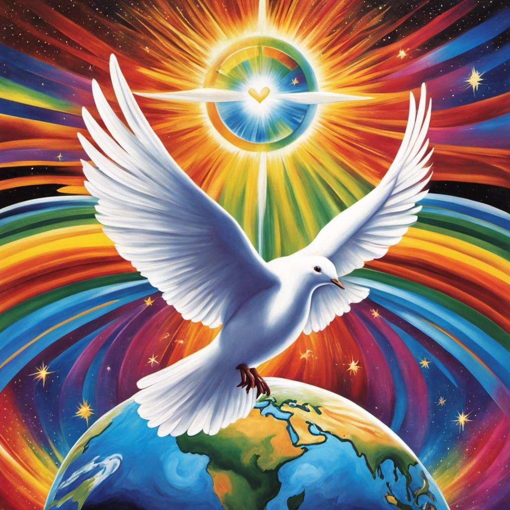 United earth, united humanity, peace at last - AI Generated Artwork ...