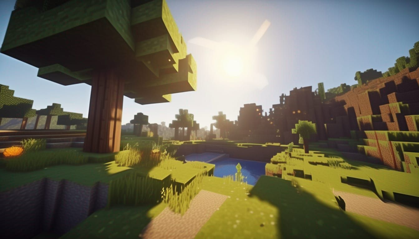 Minecraft But Realistic👑 - AI Generated Artwork - NightCafe Creator