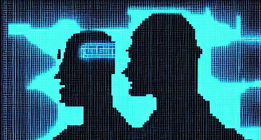 Hooded Cyberpunk ASCII art hacker portrait - AI Generated Artwork ...