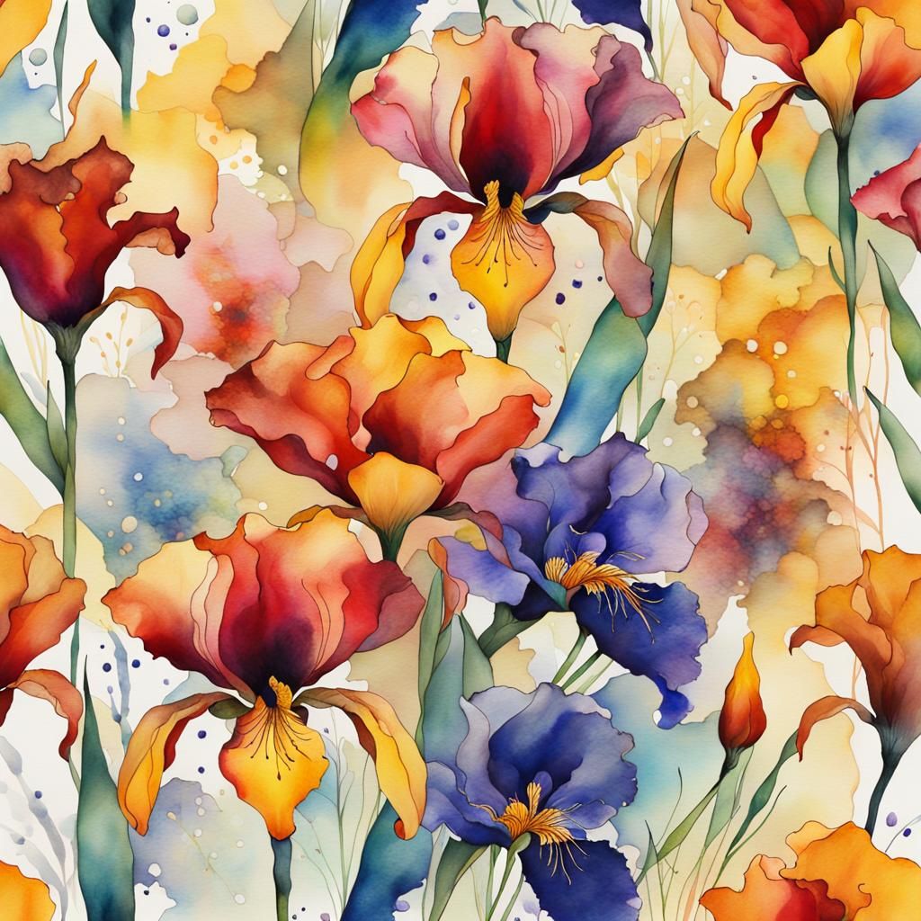 blooming flowers - AI Generated Artwork - NightCafe Creator