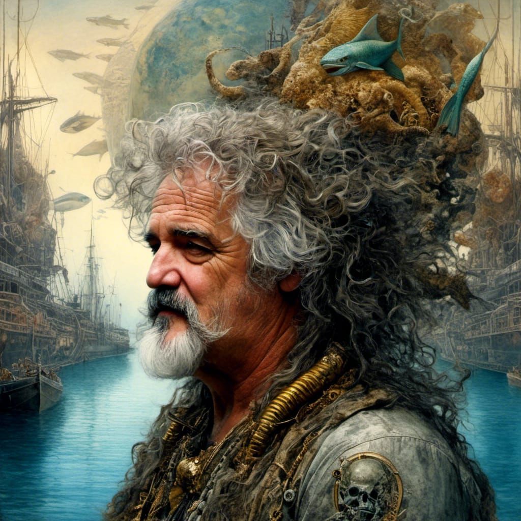 WEIRD CRYPTID NEPTUNE SELFIE - AI Generated Artwork - NightCafe Creator