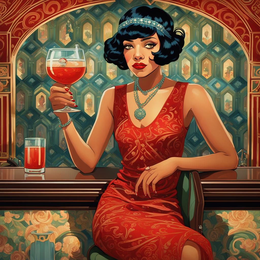 Cosmopolitan Woman 2 - AI Generated Artwork - NightCafe Creator