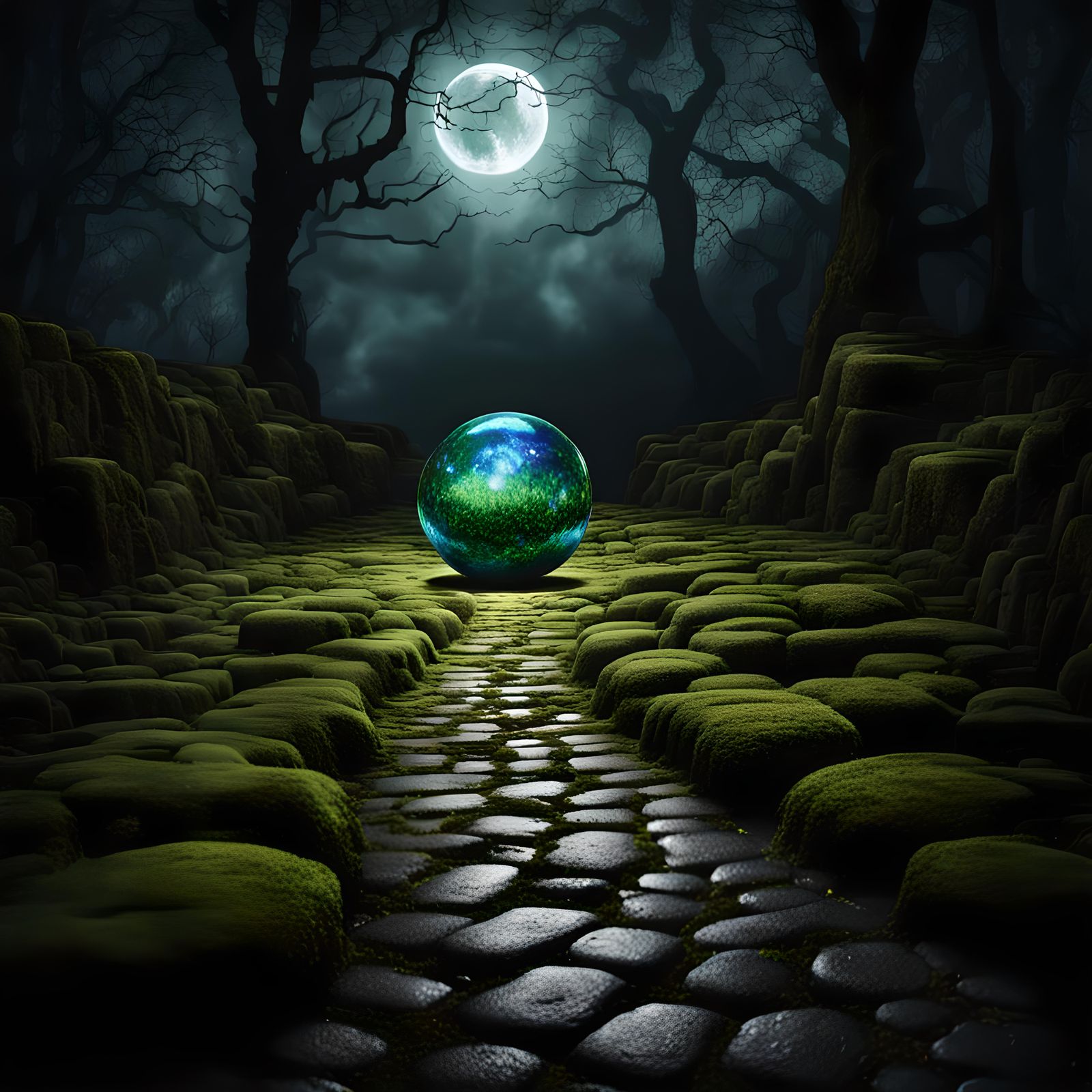 The Orb - AI Generated Artwork - NightCafe Creator