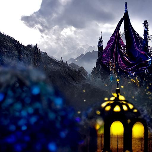 "Midnight's cloak veils secrets, Stars whisper tales untold." - AI ...