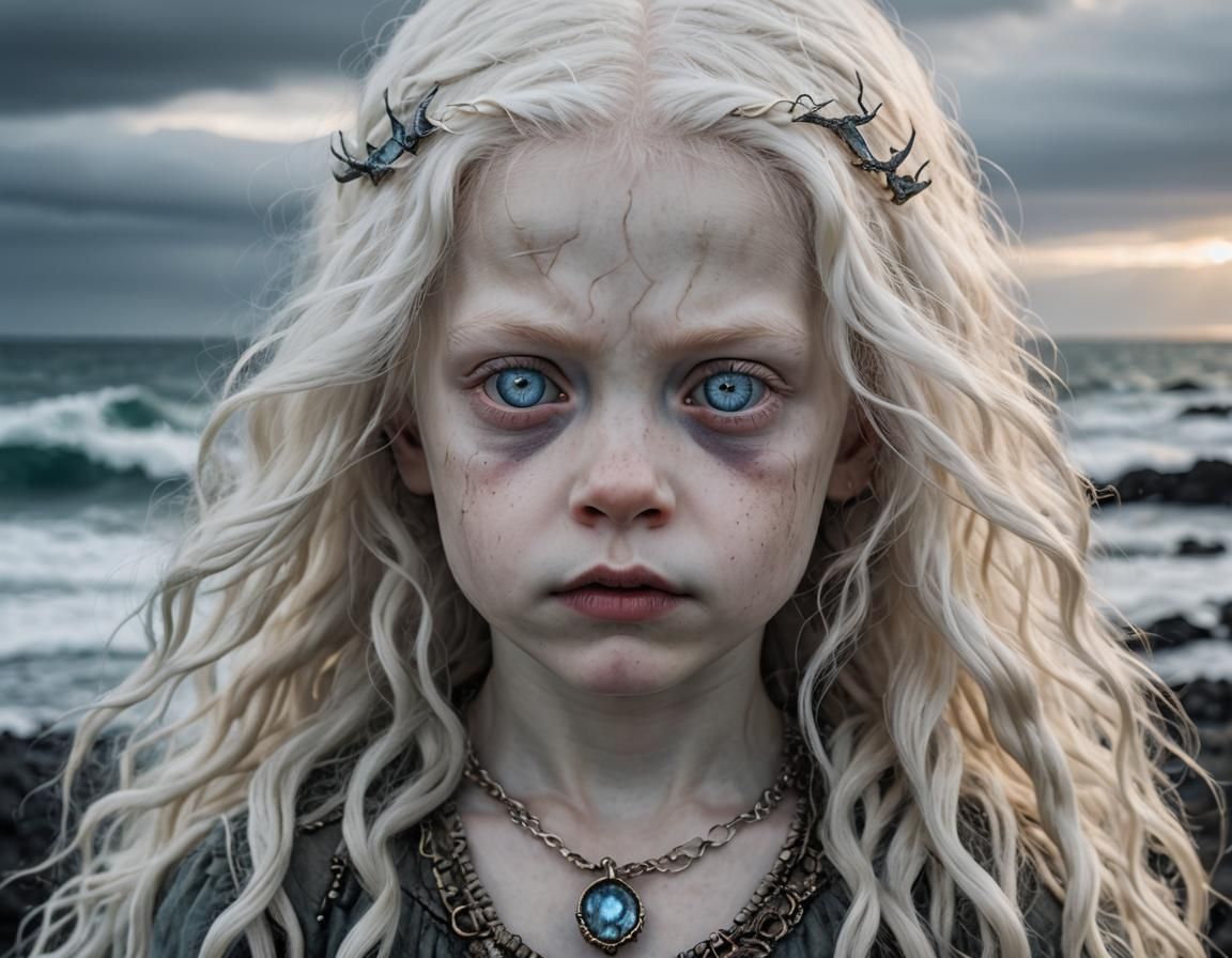 Eldritch toddler girl - AI Generated Artwork - NightCafe Creator