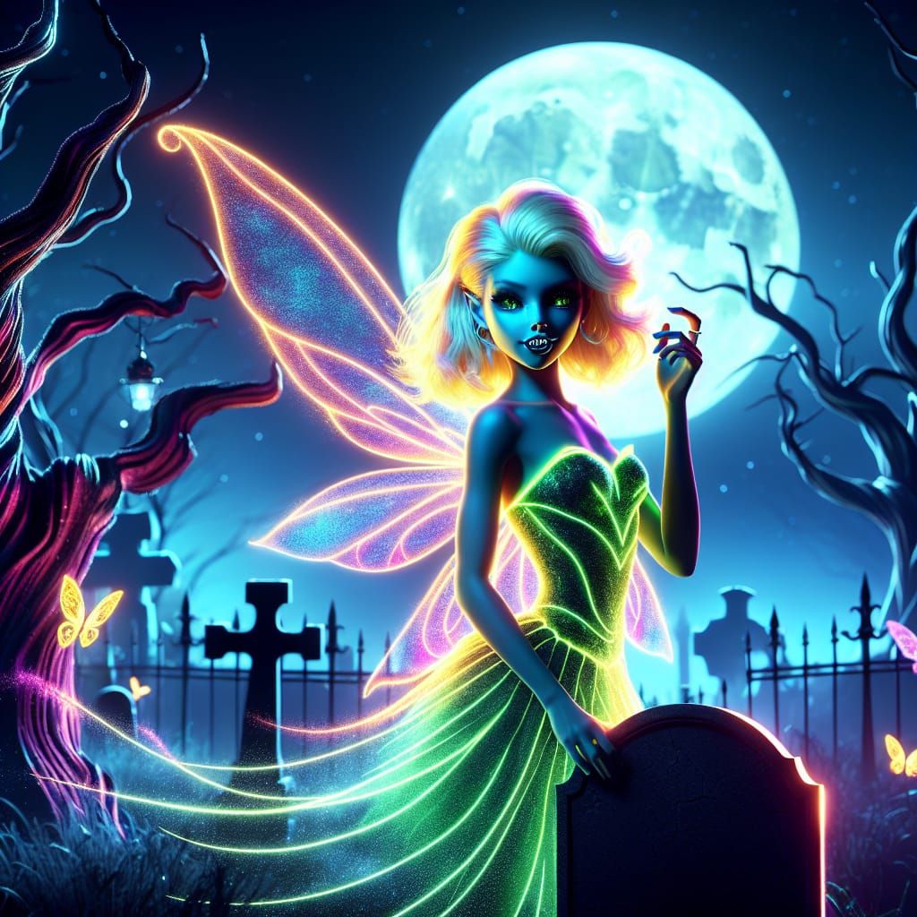 What if Aurora became a Vampire Fairy - AI Generated Artwork ...