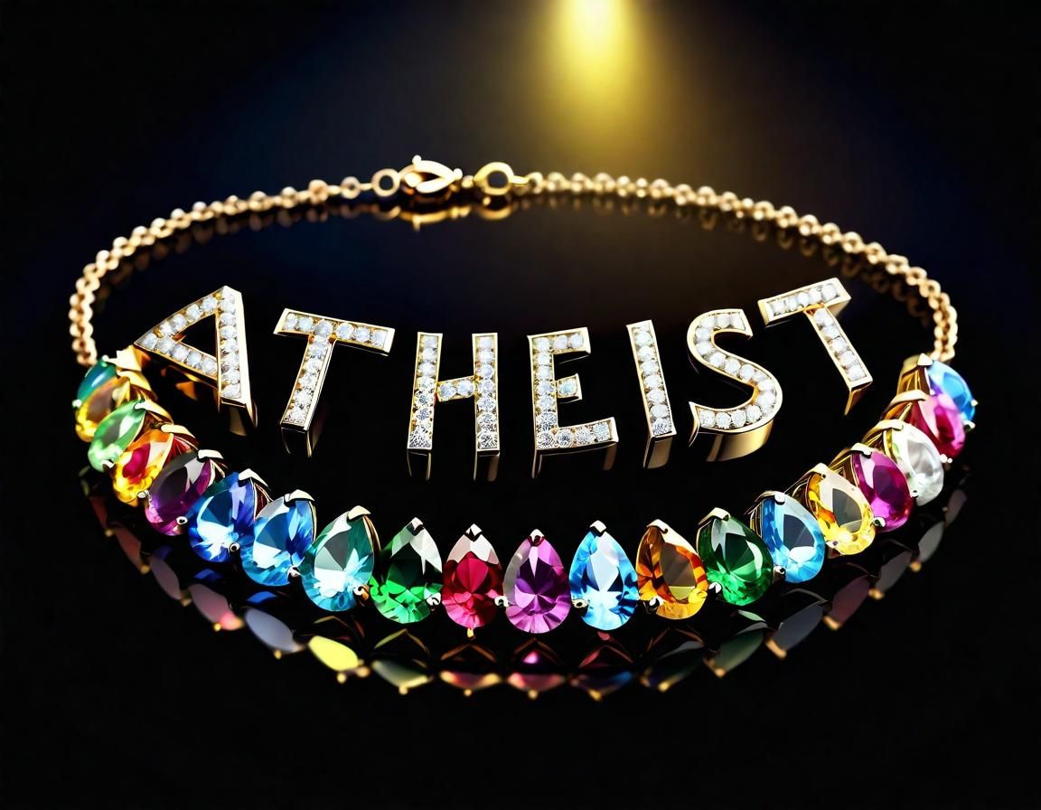 Atheist Necklace - AI Generated Artwork - NightCafe Creator