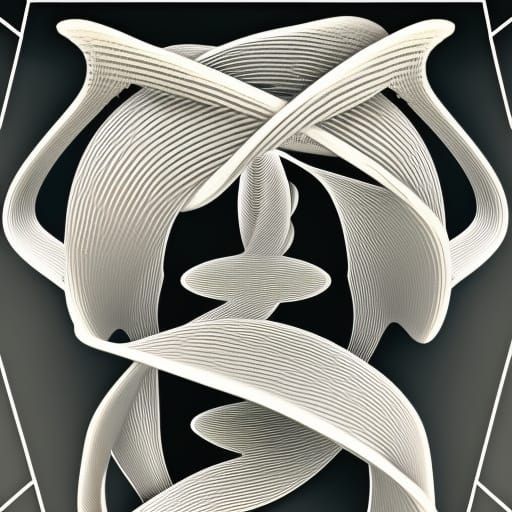 fractal and factor based dual ouroboros infinity - AI Generated Artwork ...