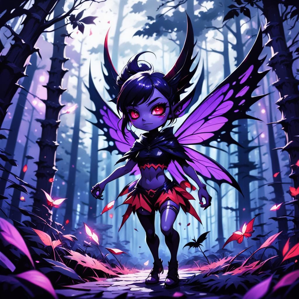 Dark Pixie - AI Generated Artwork - NightCafe Creator
