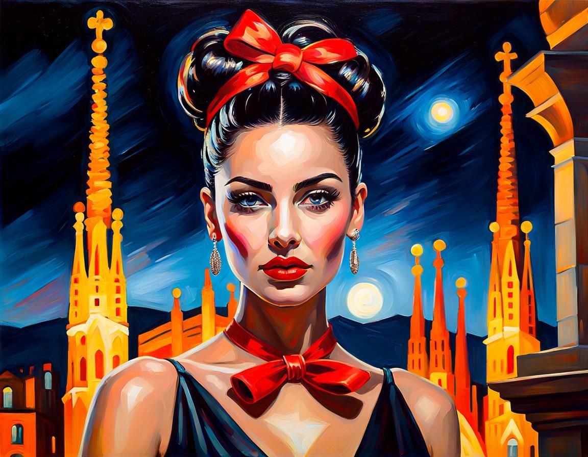 Neomi - Barcelona - AI Generated Artwork - NightCafe Creator