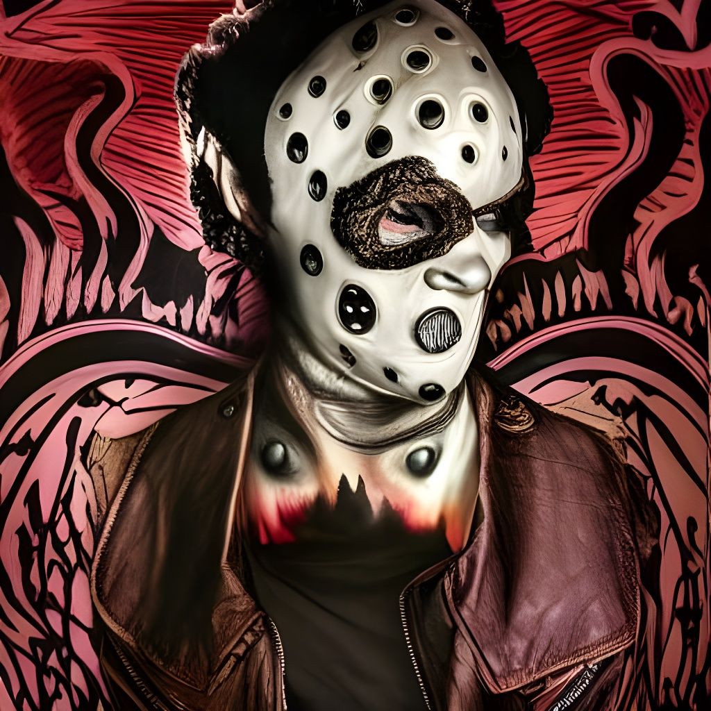 Leather face, tragic misconception, heaven sent - AI Generated Artwork ...