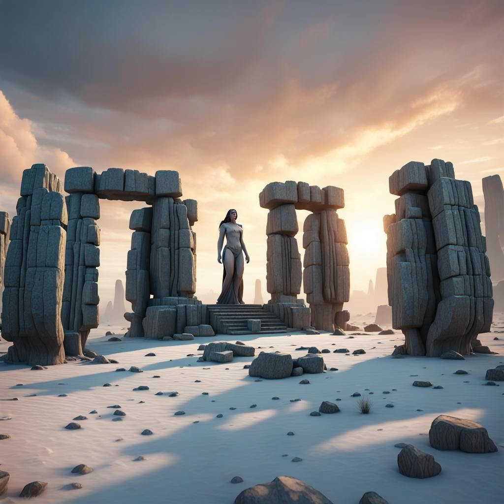 Stonehenge stands in the middle of the force. Every stone is a ...