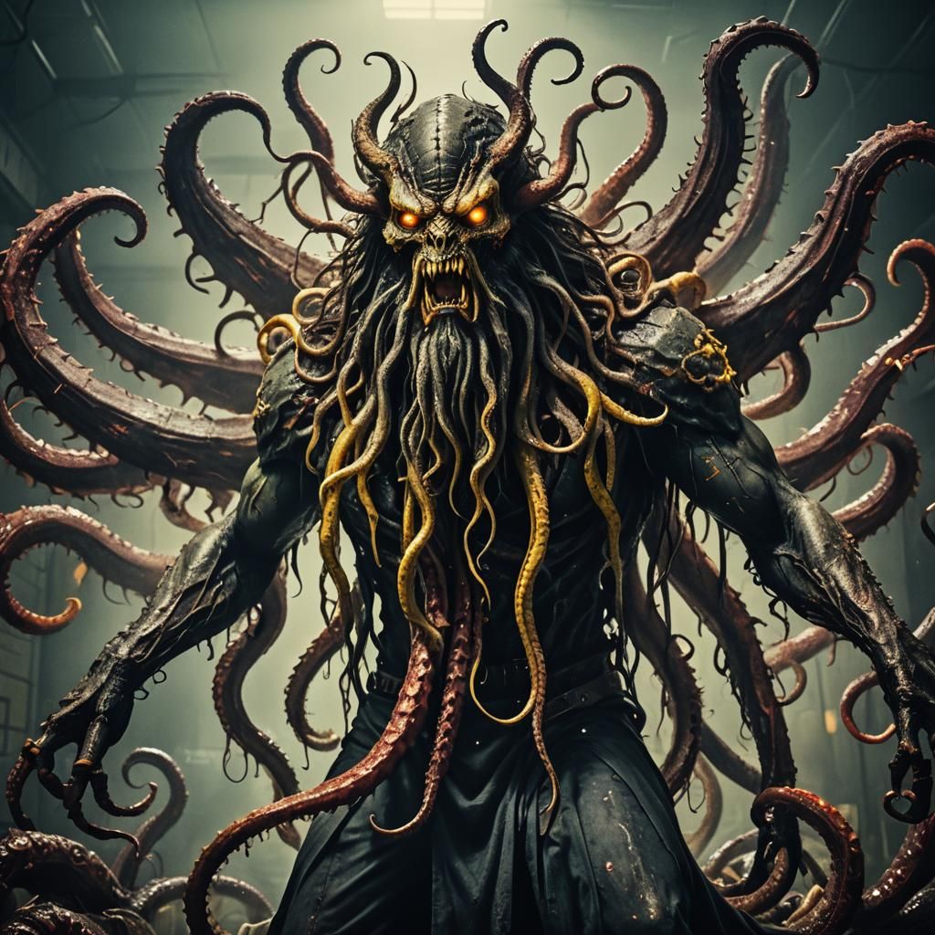 Horror Demon - AI Generated Artwork - NightCafe Creator