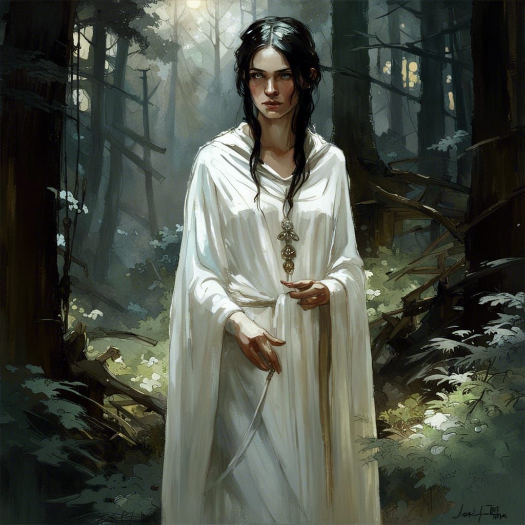 Aredhel in Nan Dungortheb - AI Generated Artwork - NightCafe Creator