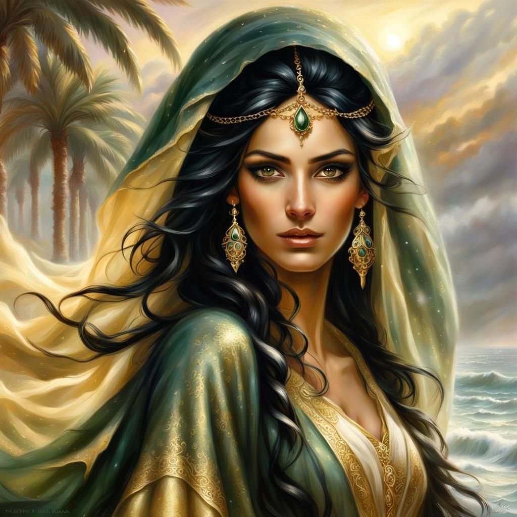 Portrait if She-Elf - AI Generated Artwork - NightCafe Creator