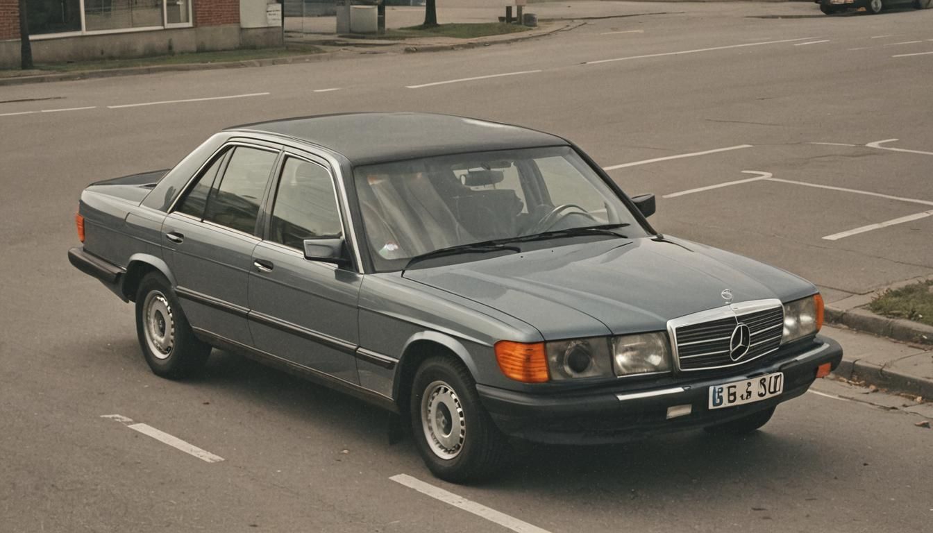mercedes benz from the 80s - AI Generated Artwork - NightCafe Creator