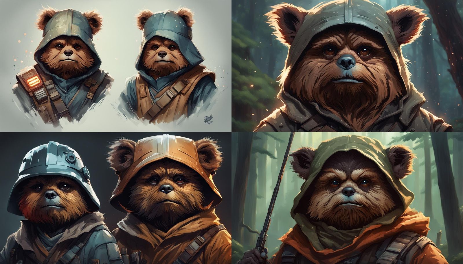Ewok - AI Generated Artwork - NightCafe Creator