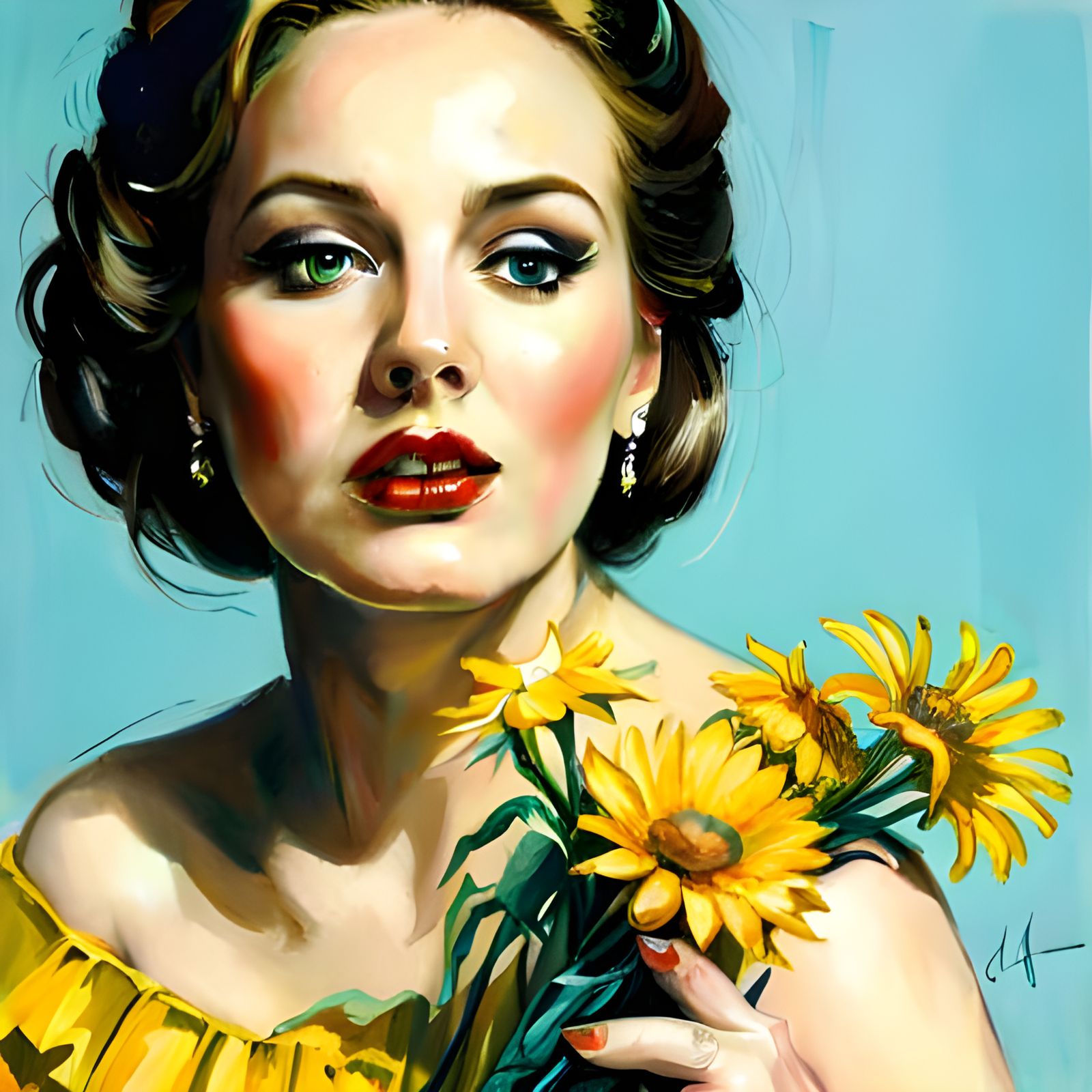 Belle Adele - AI Generated Artwork - NightCafe Creator