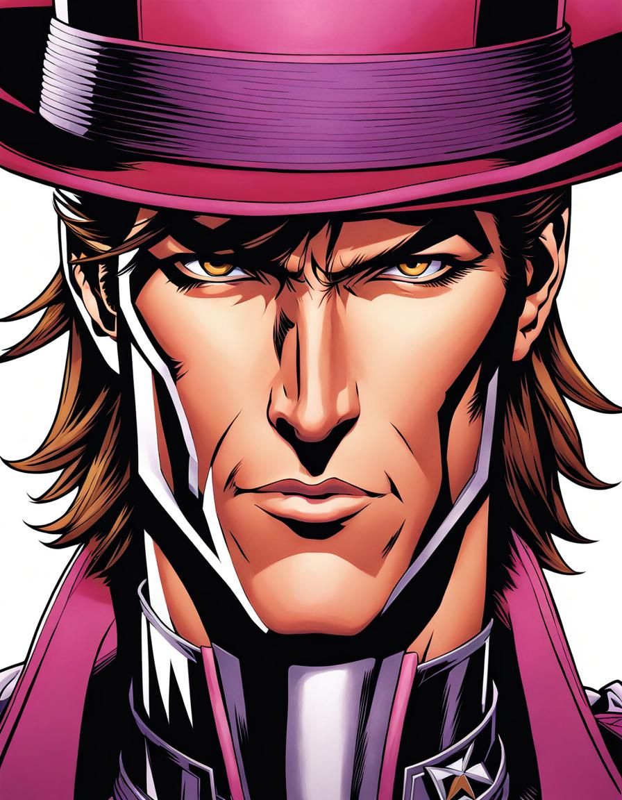 Highly detailed portrait of Gambit from Marvel Comics X-Men, inspired ...