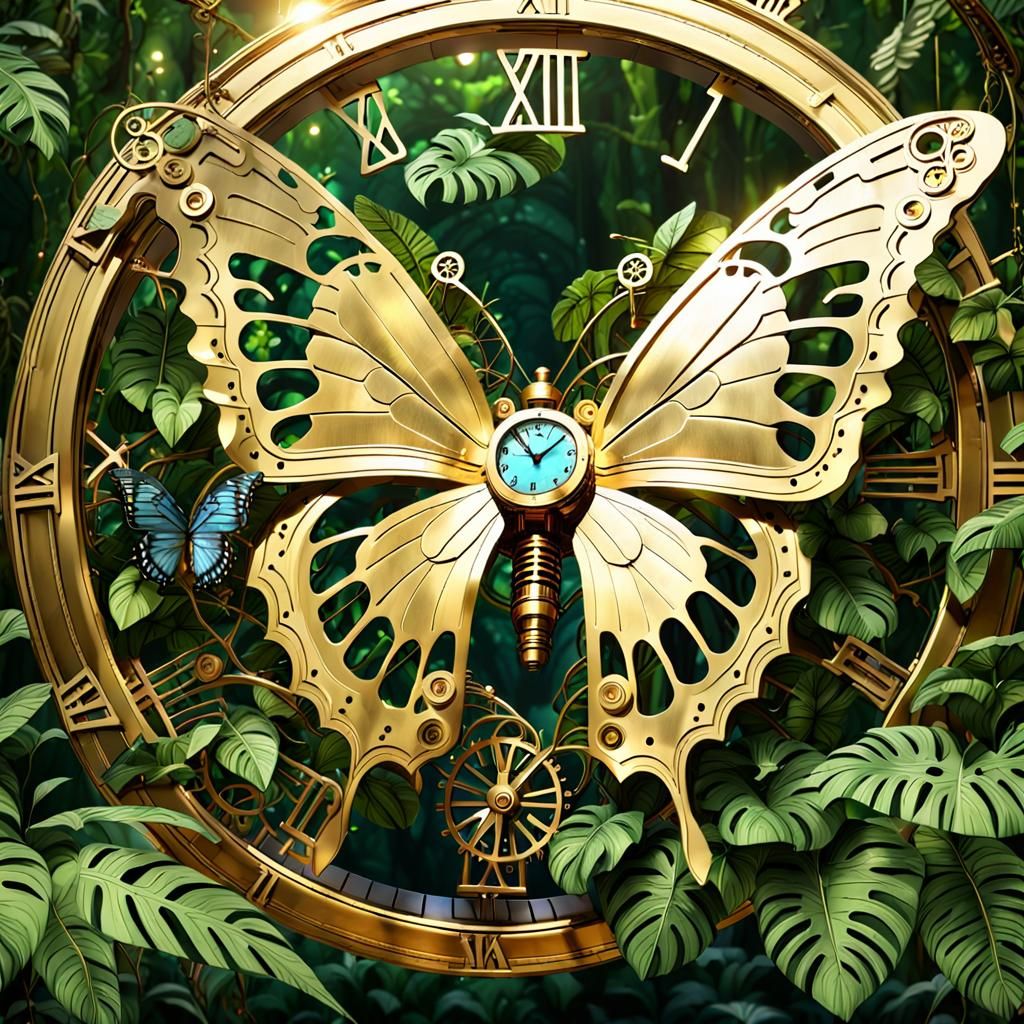 Butterfly Time! - AI Generated Artwork - NightCafe Creator